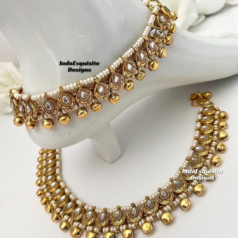 Indian Anklet - Etsy Australia