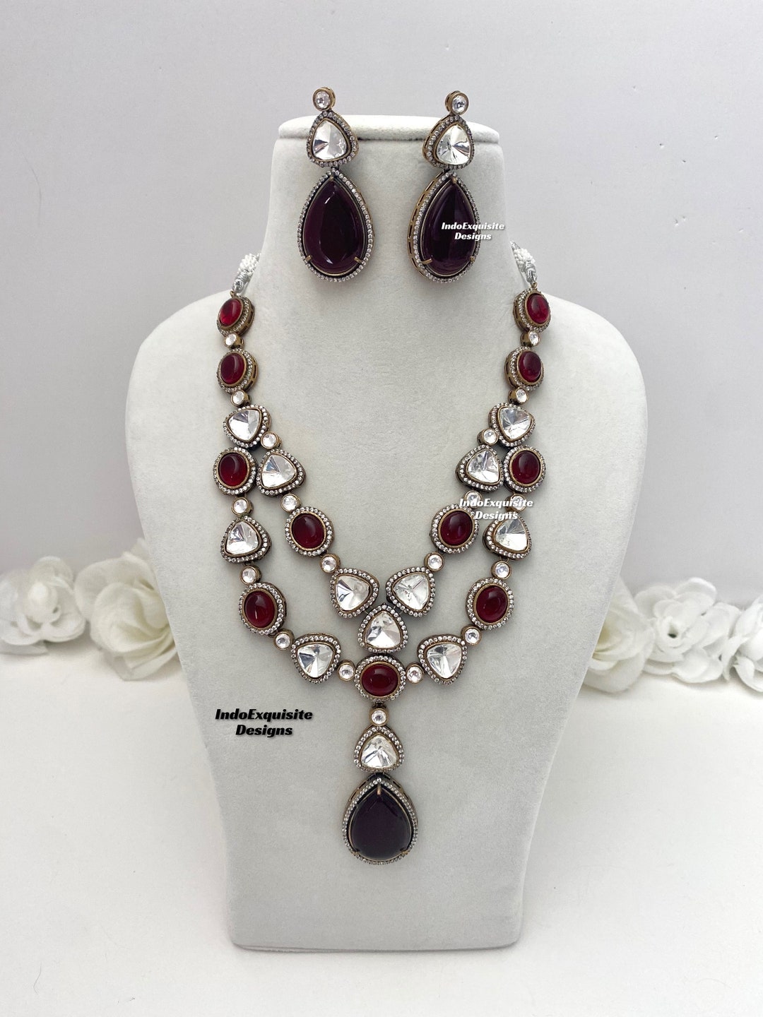 Premium Quality Tyani Inspired Uncut Kundan Necklace Set/kiara Advani ...