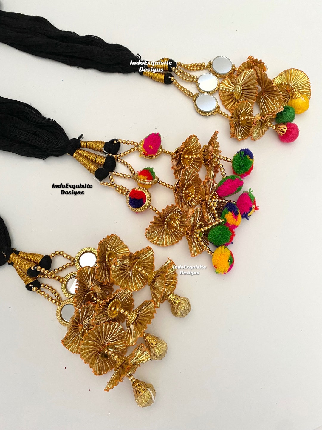 Kids Paranda/punjabi Paranda/jaago Parandi /traditional Braid ...