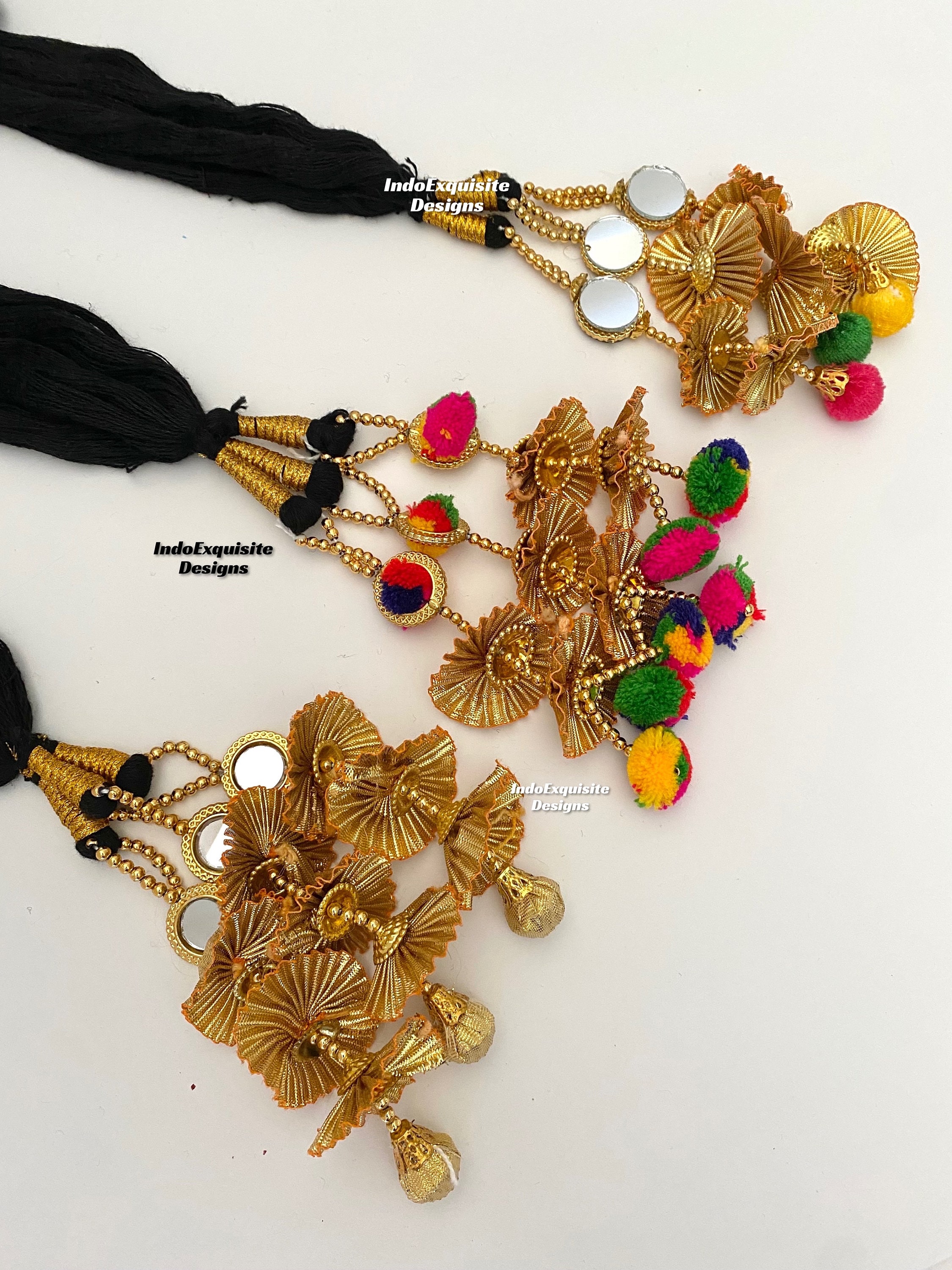 Kids Paranda/punjabi Paranda/jaago Parandi /traditional Braid ...