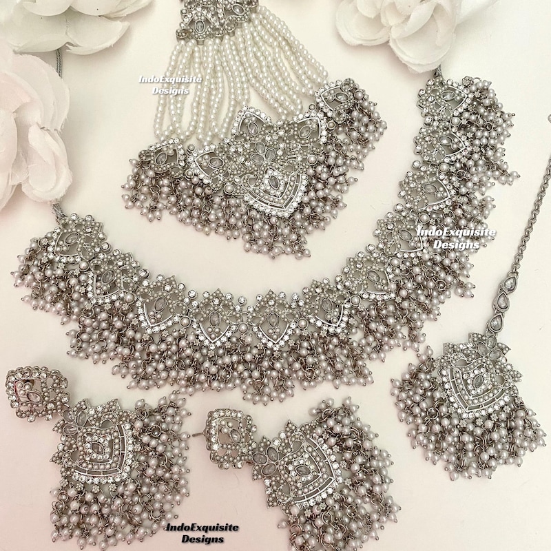 Pakistani Bridal Jewelry Set - Etsy