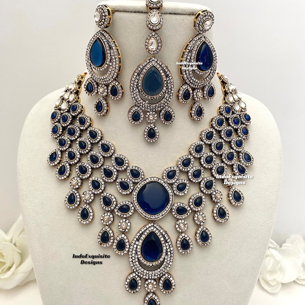Navy Blue Jewelry - Etsy