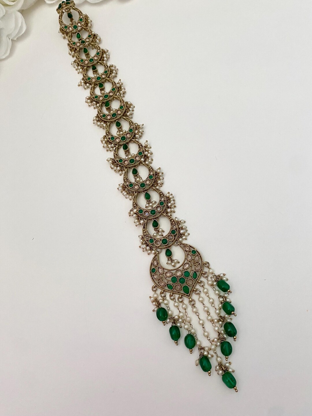 Polki Choti/braid Choti/indian Bridal Choti/polki Hair Accessories ...