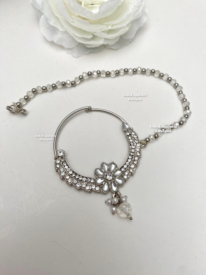 Premium Quality Pakistani Bridal Set in Silver Color/indian and ...