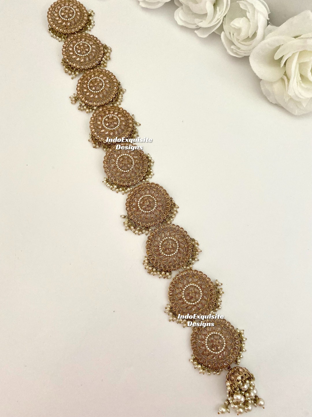 Polki Choti/braid Choti/indian Bridal Choti/polki Hair Accessories ...