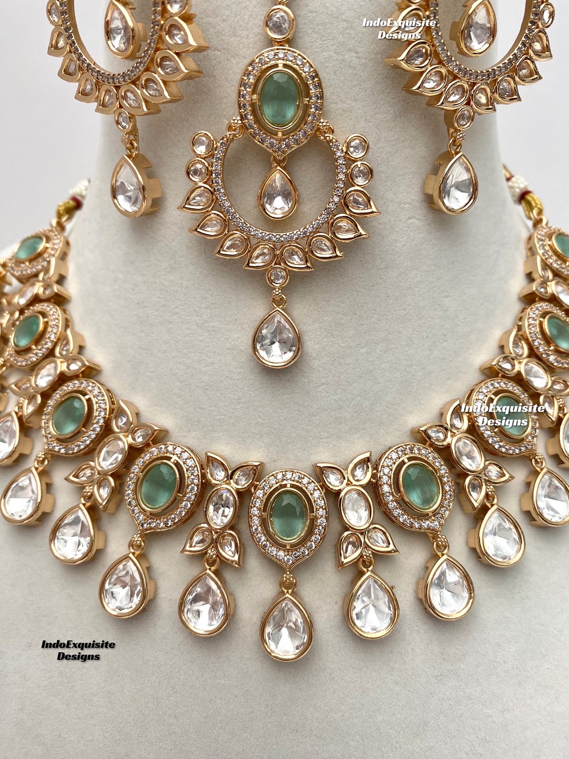 Premium Quality Tyani Inspired Uncut Kundan Necklace Set/real Uncut ...