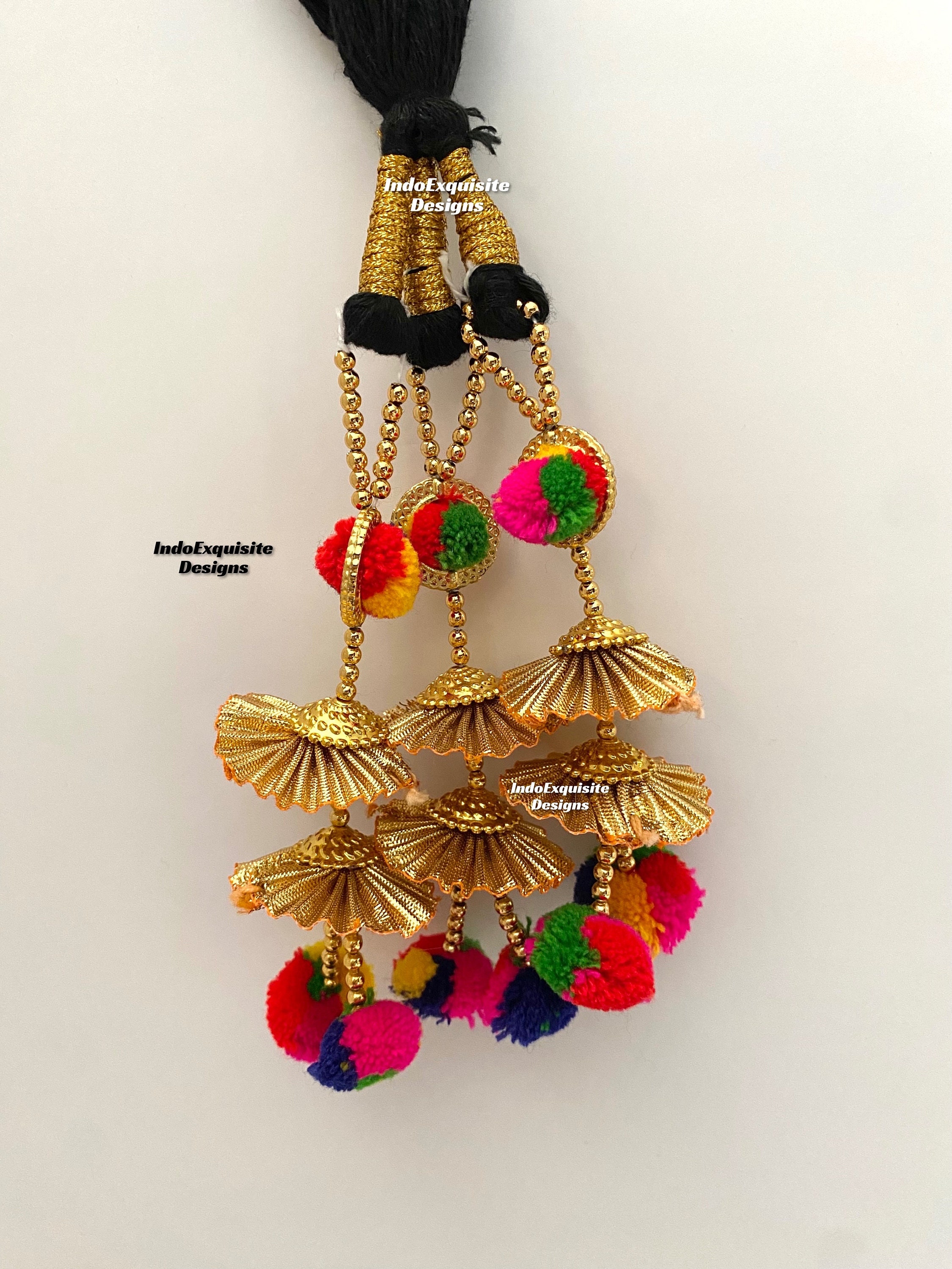 Kids Paranda/punjabi Paranda/jaago Parandi /traditional Braid ...