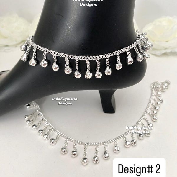 Buy Silver Payals Indian Online In India - Etsy India