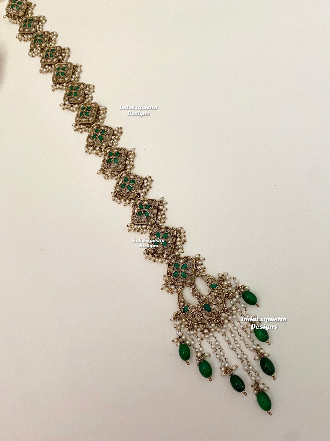 Polki Choti/braid Choti/indian Bridal Choti/polki Hair Accessories ...