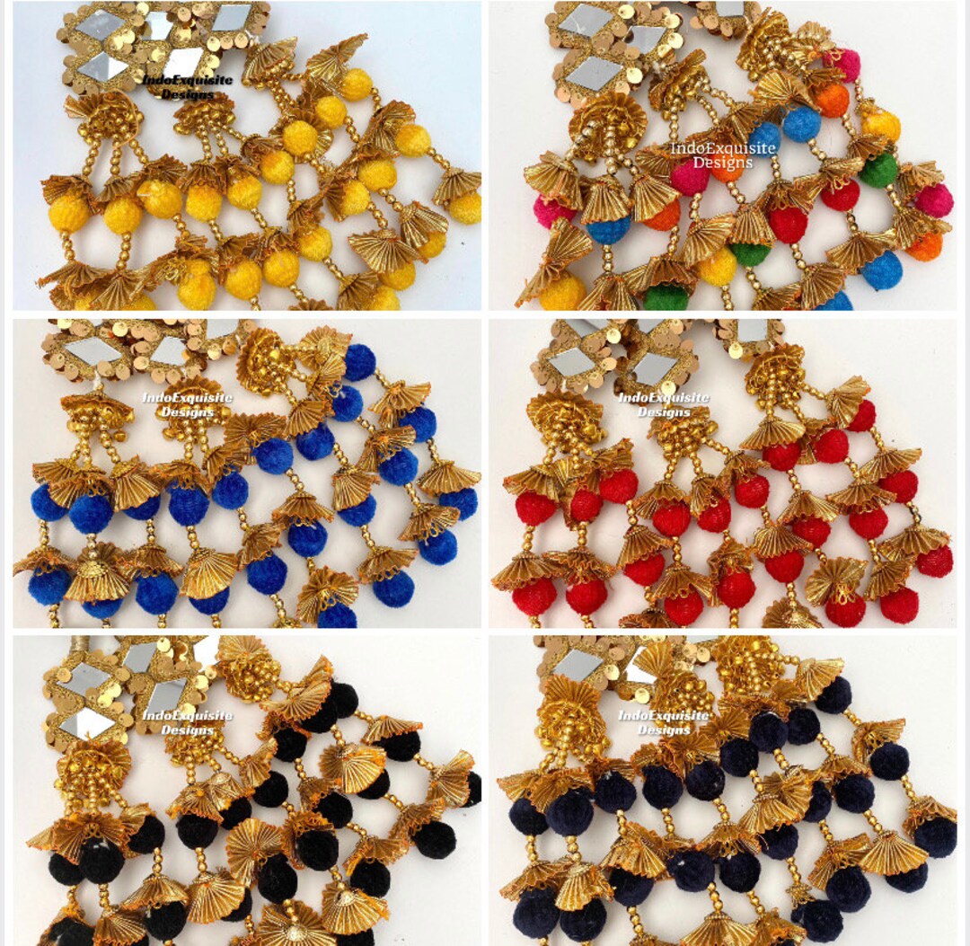 Indian/punjabi Mirror Ghungroo Paranda/jaago Parandi - Etsy