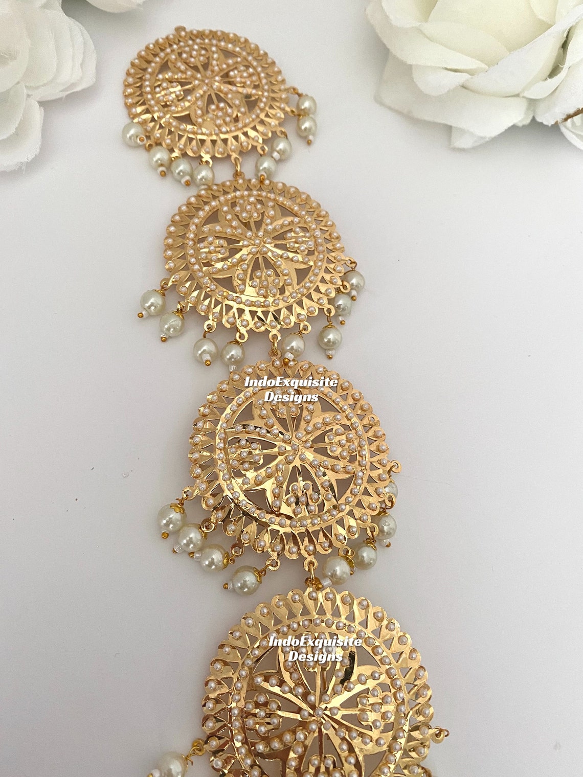 Jadau Choti/braid Jewelry/indian Bridal Choti/hair - Etsy