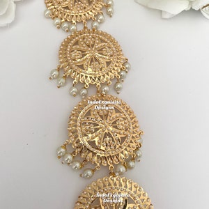Jadau Choti/braid Jewelry/indian Bridal Choti/hair Accessories/indian ...