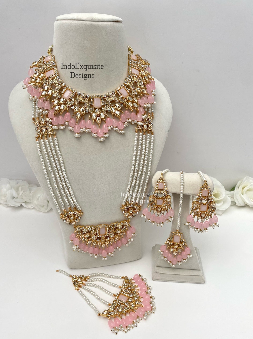 Gorgeous Pakistani Bridal Set/ Pakistani Bridal Jewelry/indian Jewelry ...