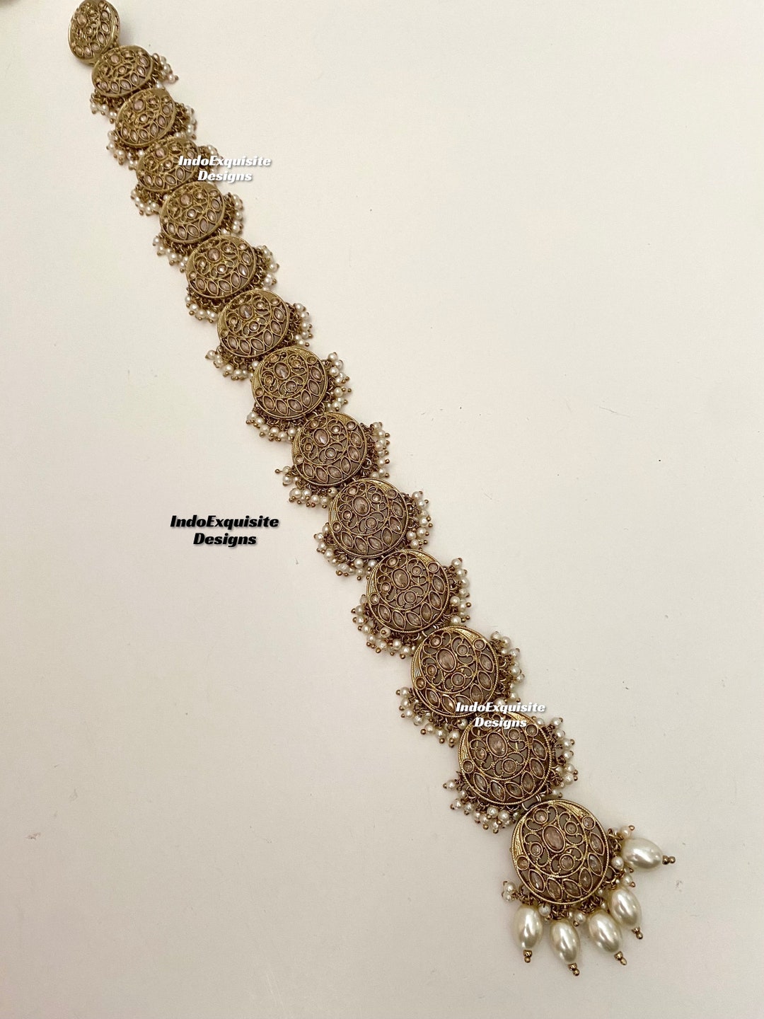 Polki Choti/braid Choti/indian Bridal Choti/polki Hair Accessories ...