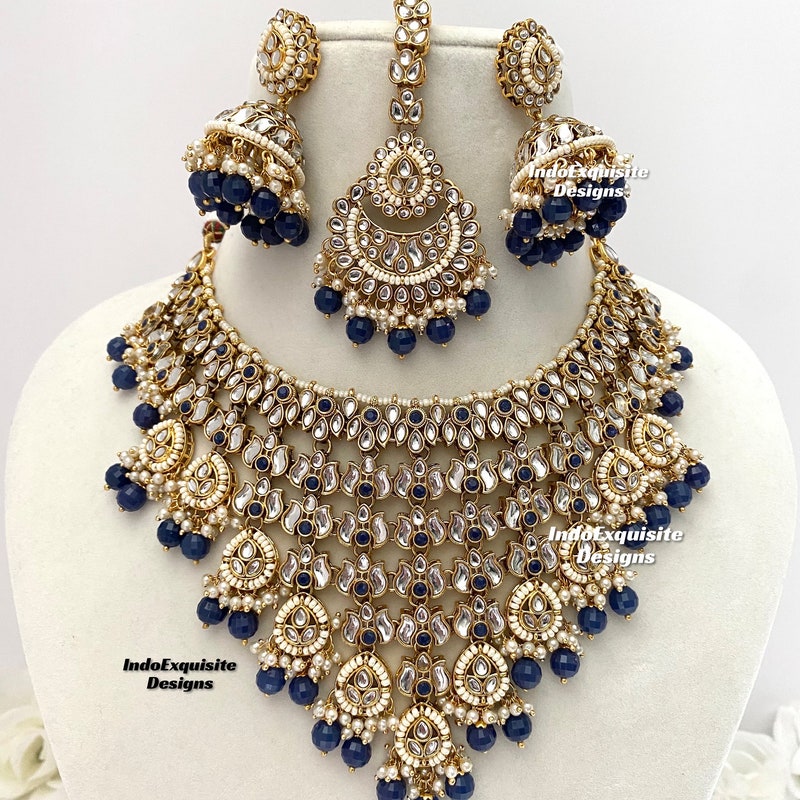 Navy Blue Jewelry - Etsy