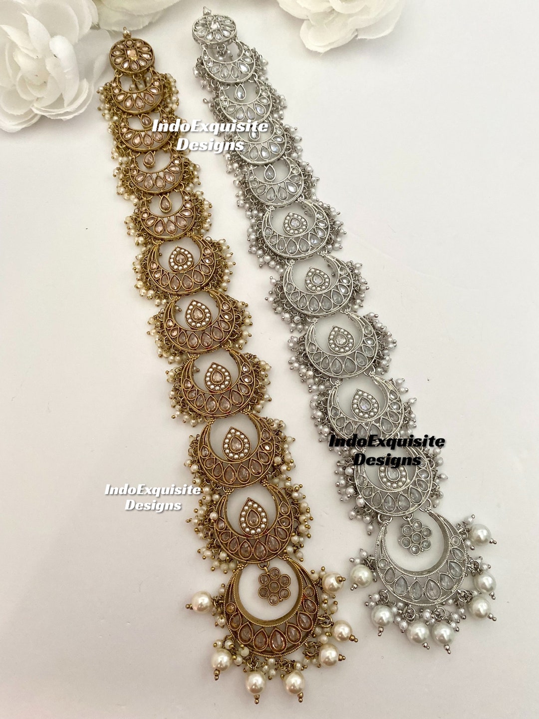 Polki Choti/braid Choti/indian Bridal Choti/polki Hair Accessories ...