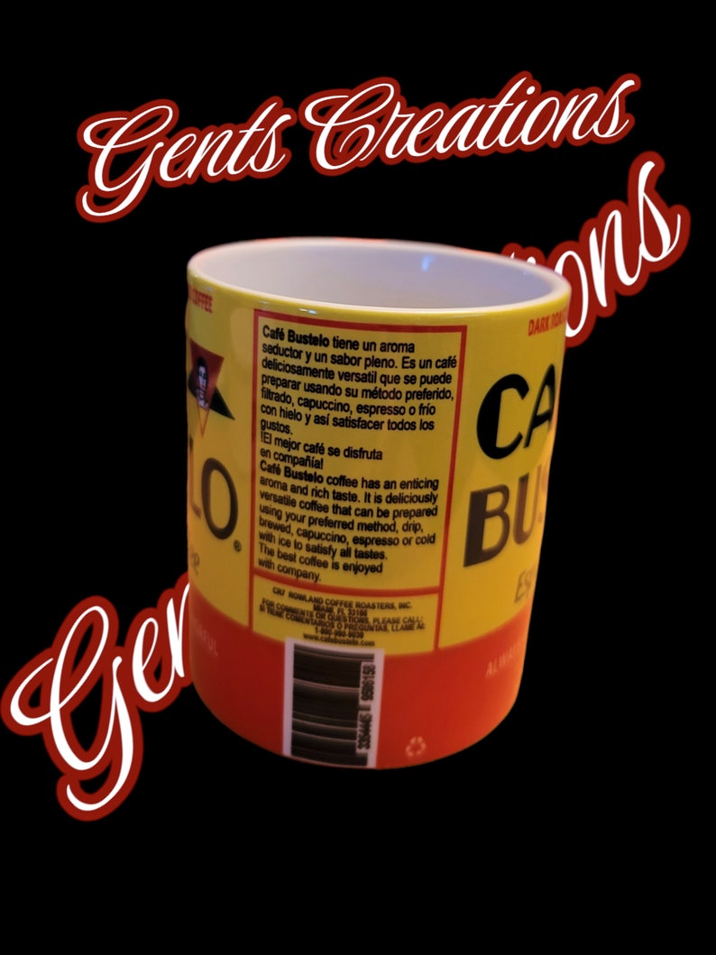 Set of 20oz Tumbler and 12oz Ceramic Mug Cafe Bustelo - Etsy