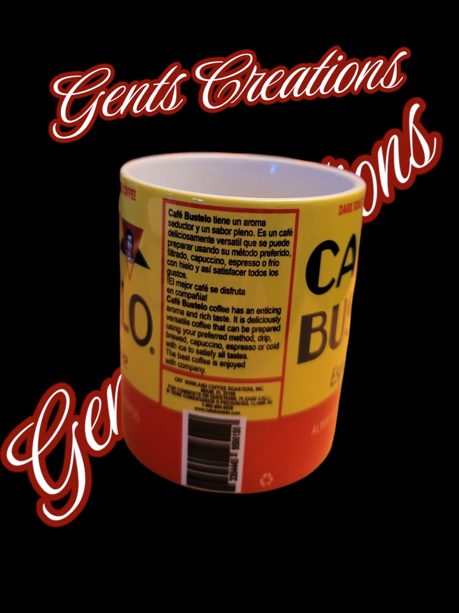 Set of 20oz Tumbler and 12oz Ceramic Mug Cafe Bustelo - Etsy