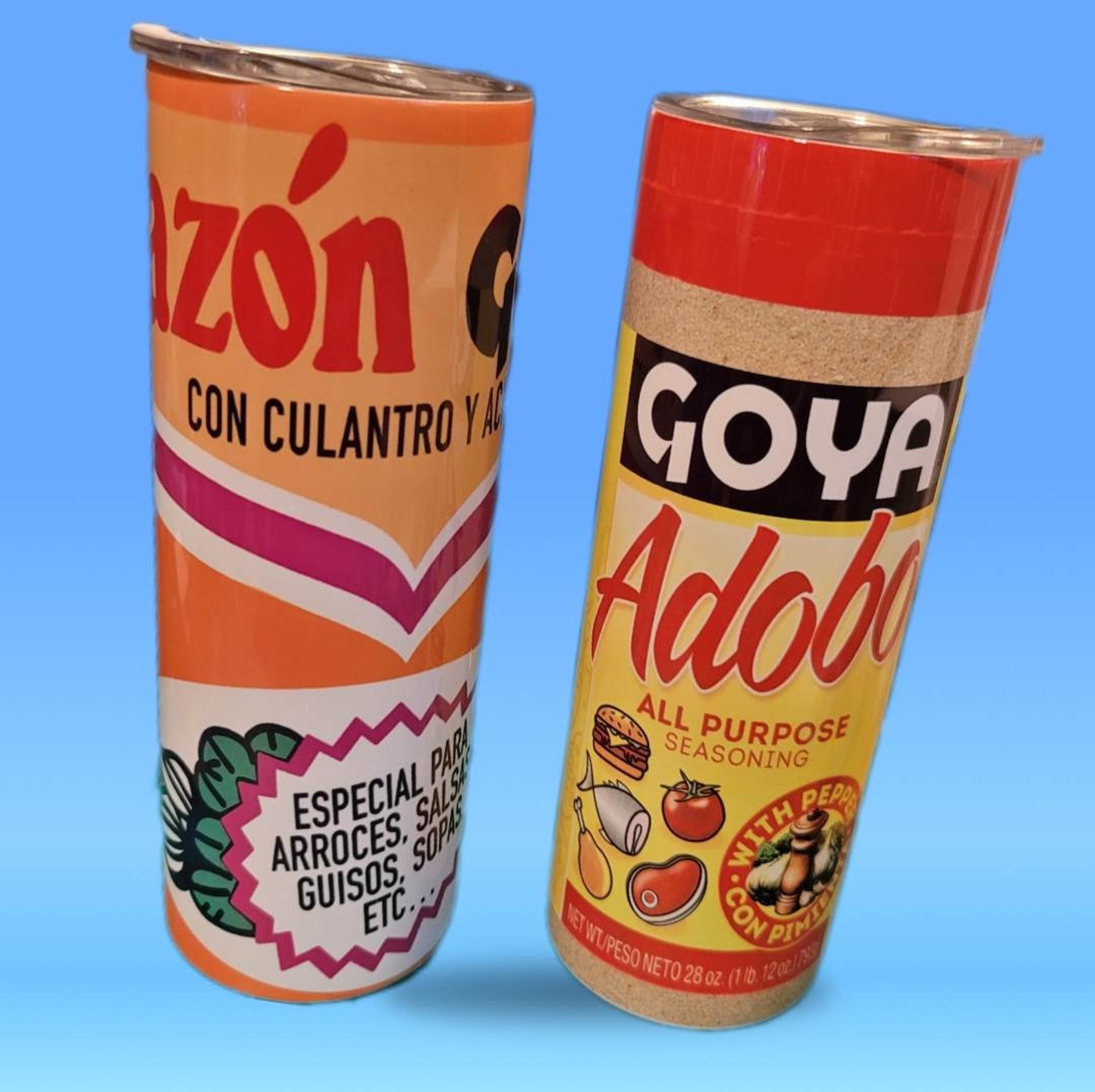 Goya Seasoning Inspired Tumblers | Adobo Goya | Sazon Goya 20oz ...