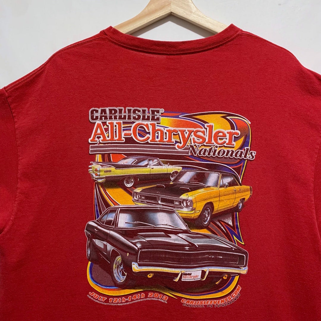 Chrysler Nationals Car T Shirt Size XL Red - Etsy
