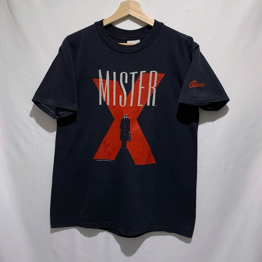 Vintage 80s Mister X Vortex Comics T Shirt Size Medium Black Graphitti ...