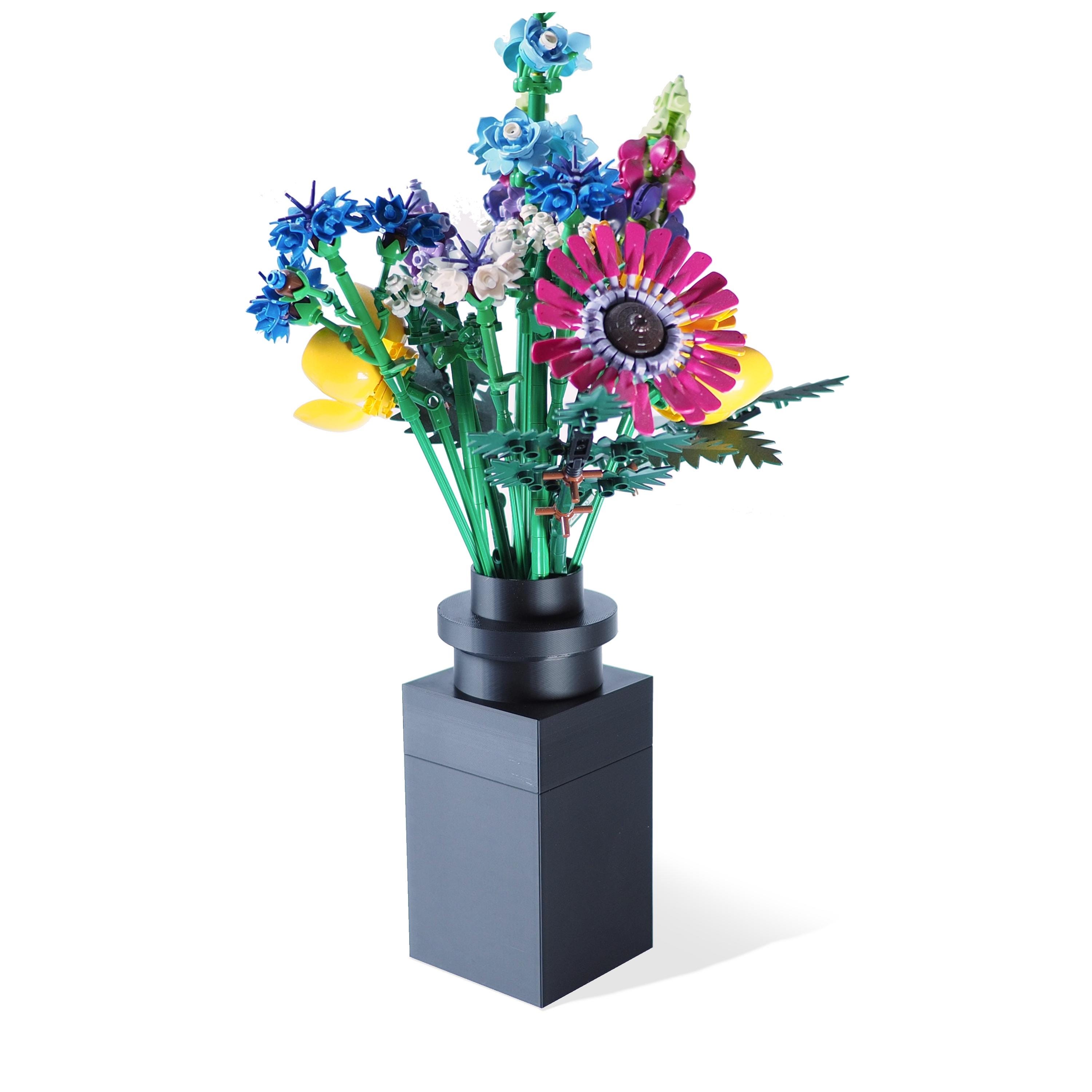 LEGO Brick Inspired Vase for Botanical Flower Bouquets - Brick, Brick ...