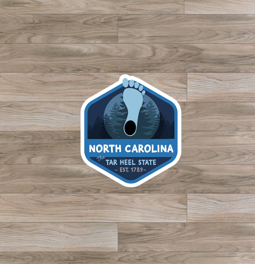 North Carolina (NC) State Sticker or Magnet - Etsy