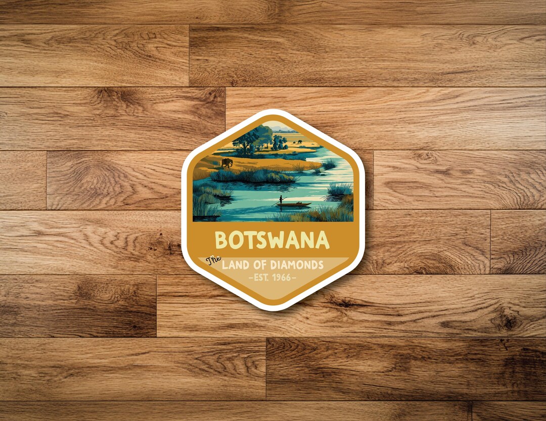 Botswana Sticker or Magnet - Etsy