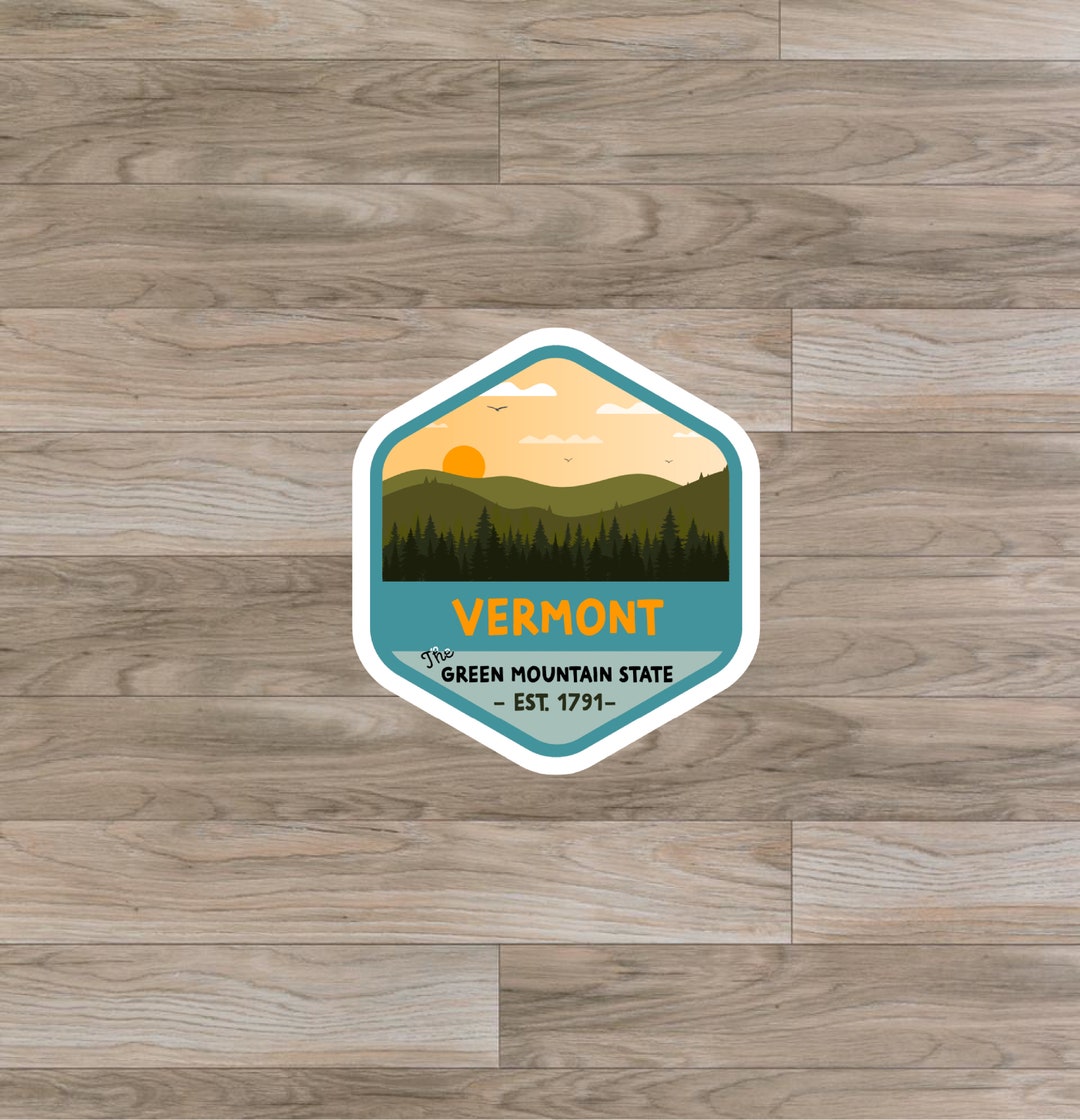 Vermont (VT) State Sticker or Magnet - Etsy