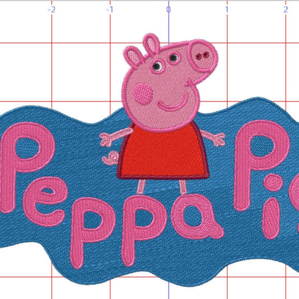 Peppa Pig Pattern - Etsy