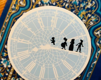 Peter Pan Clock - Etsy