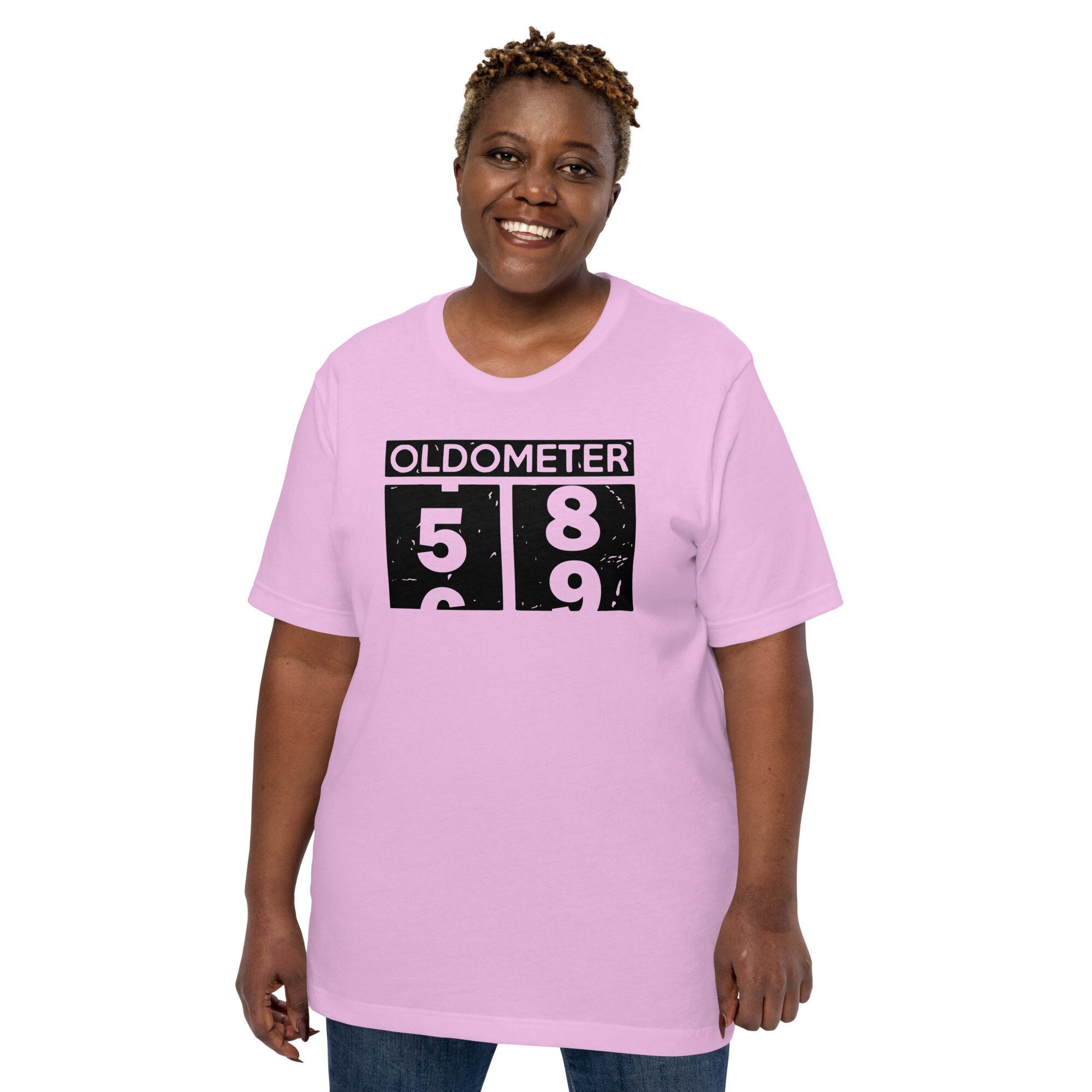 Oldometer Gender Neutral 59th Birthday T-shirt - Etsy