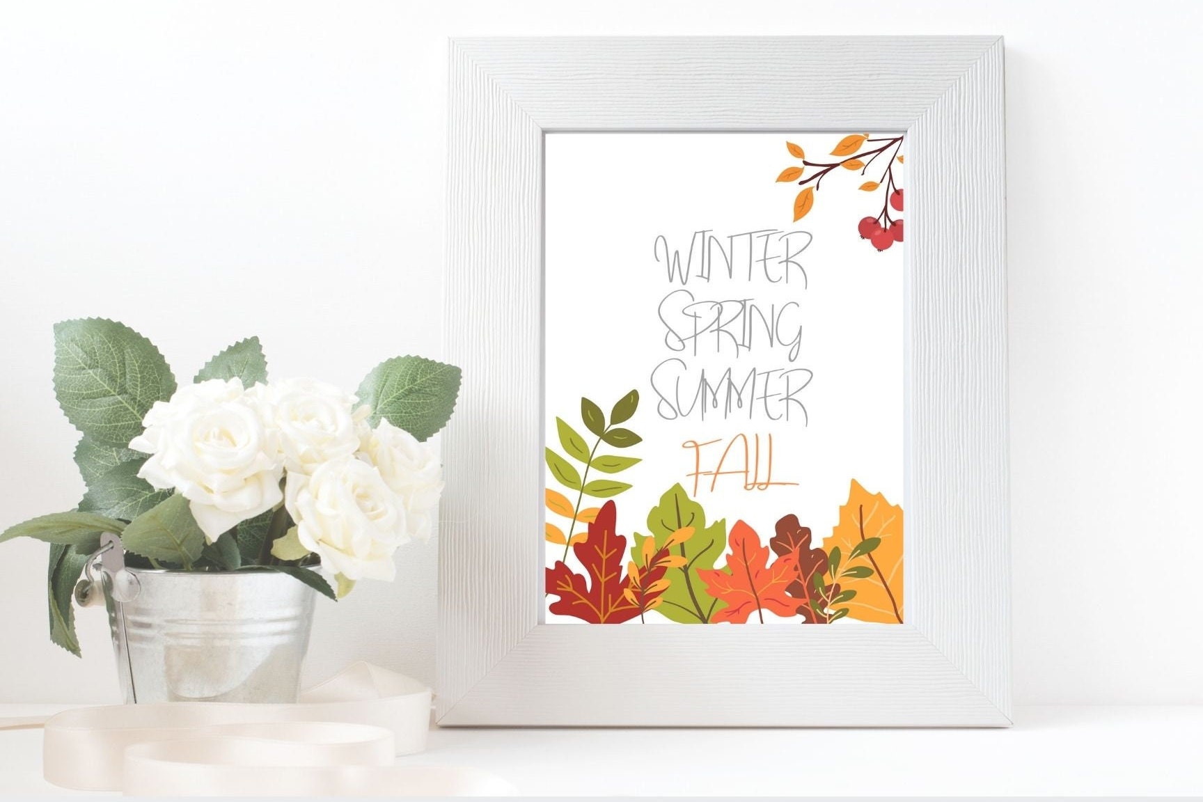 Fall- Four Seasons Printable - Etsy