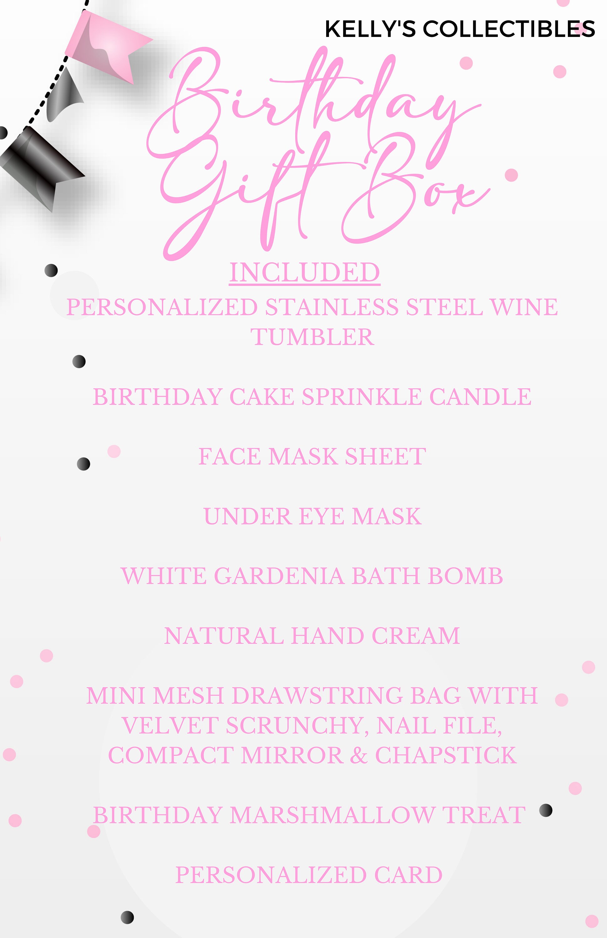 Custom Birthday Gift Custom Birthday Box Birthday Gifts for - Etsy