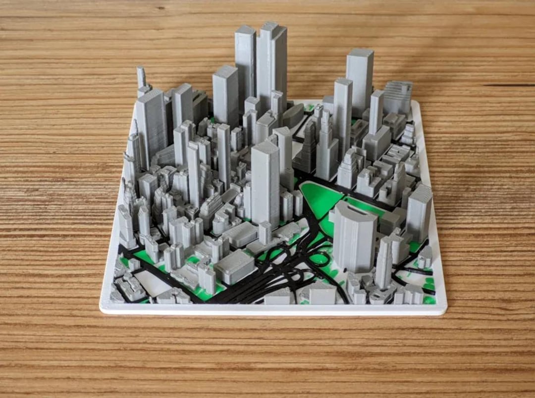 Custom 3D Printed Map Models – Bring a Place Close to Your Heart to ...
