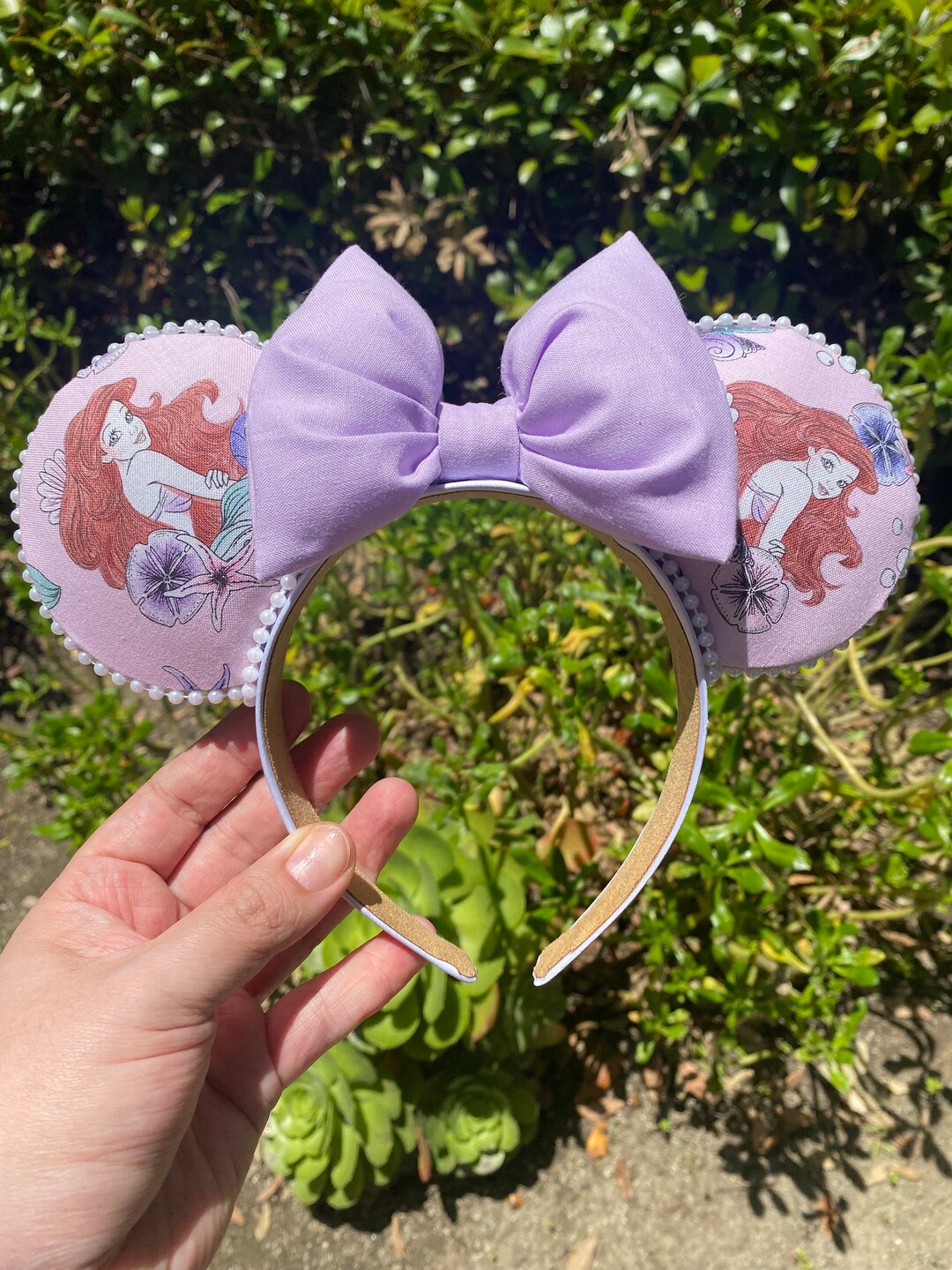 Ariel Inspired Mouse Ears - Etsy
