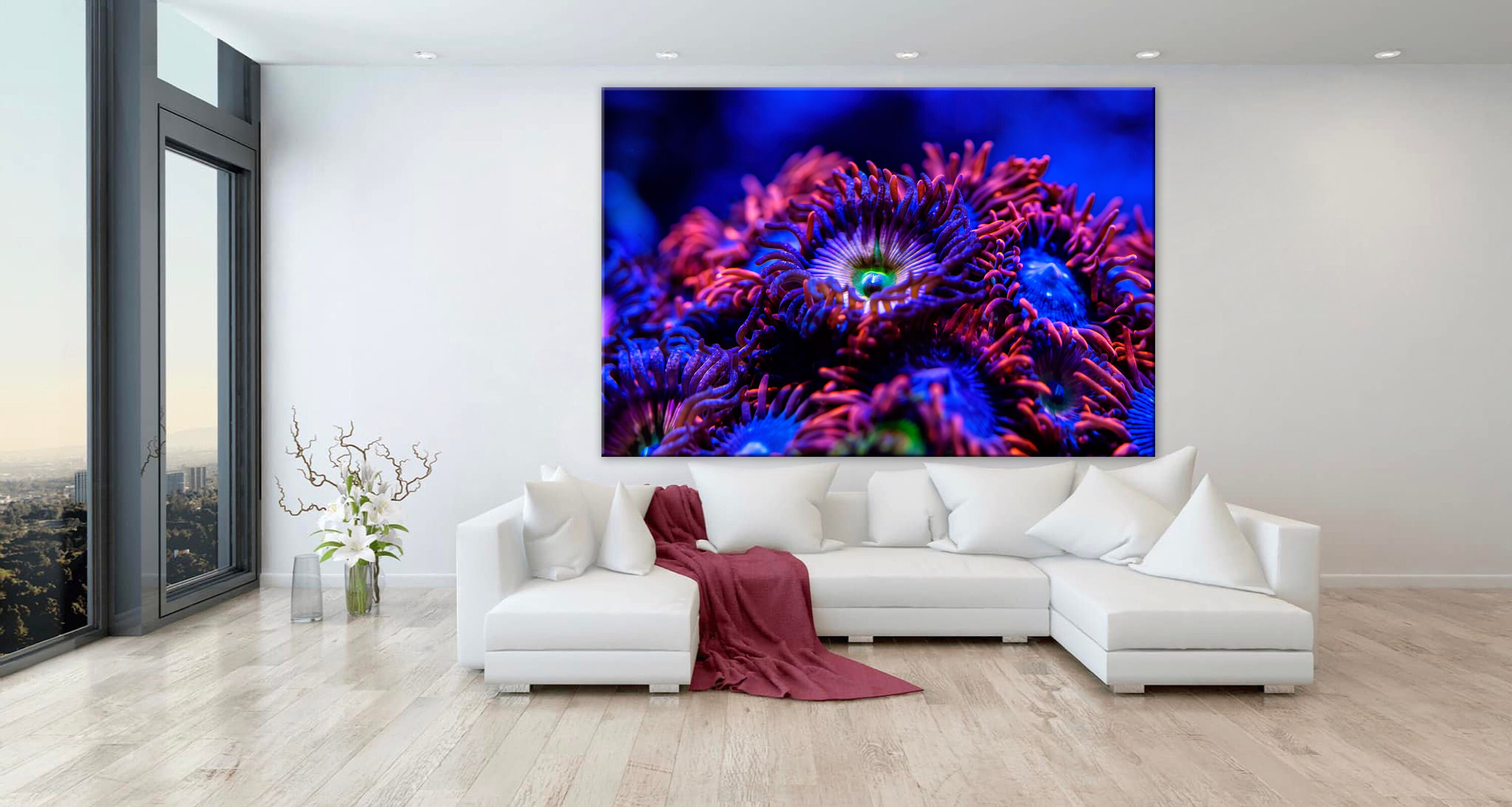 Photo for Marine Reef Room Décor, Coral Reef, Reef Aquarium Designs ...