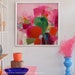 3 Bright Colourful Retro Art Mockup Bundle, High Resolution Frame ...
