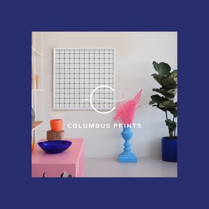 3 Bright Colourful Retro Art Mockup Bundle, High Resolution Frame ...