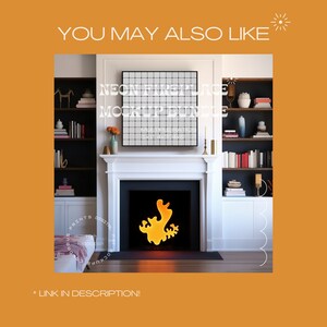 3 Bright Colourful Retro Art Mockup Bundle, High Resolution Frame ...