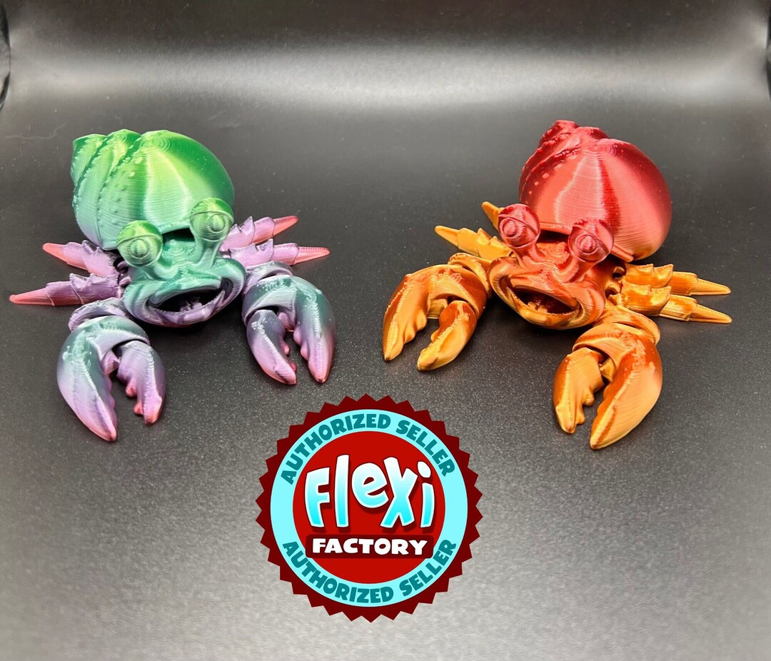 Articulating Fidget Animals Hermit Crab - Etsy