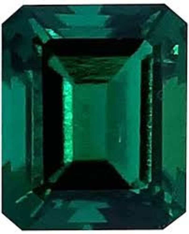 Lab Grown Emerald Hydrothermal Emerald Octagon Shape Best Quality All ...