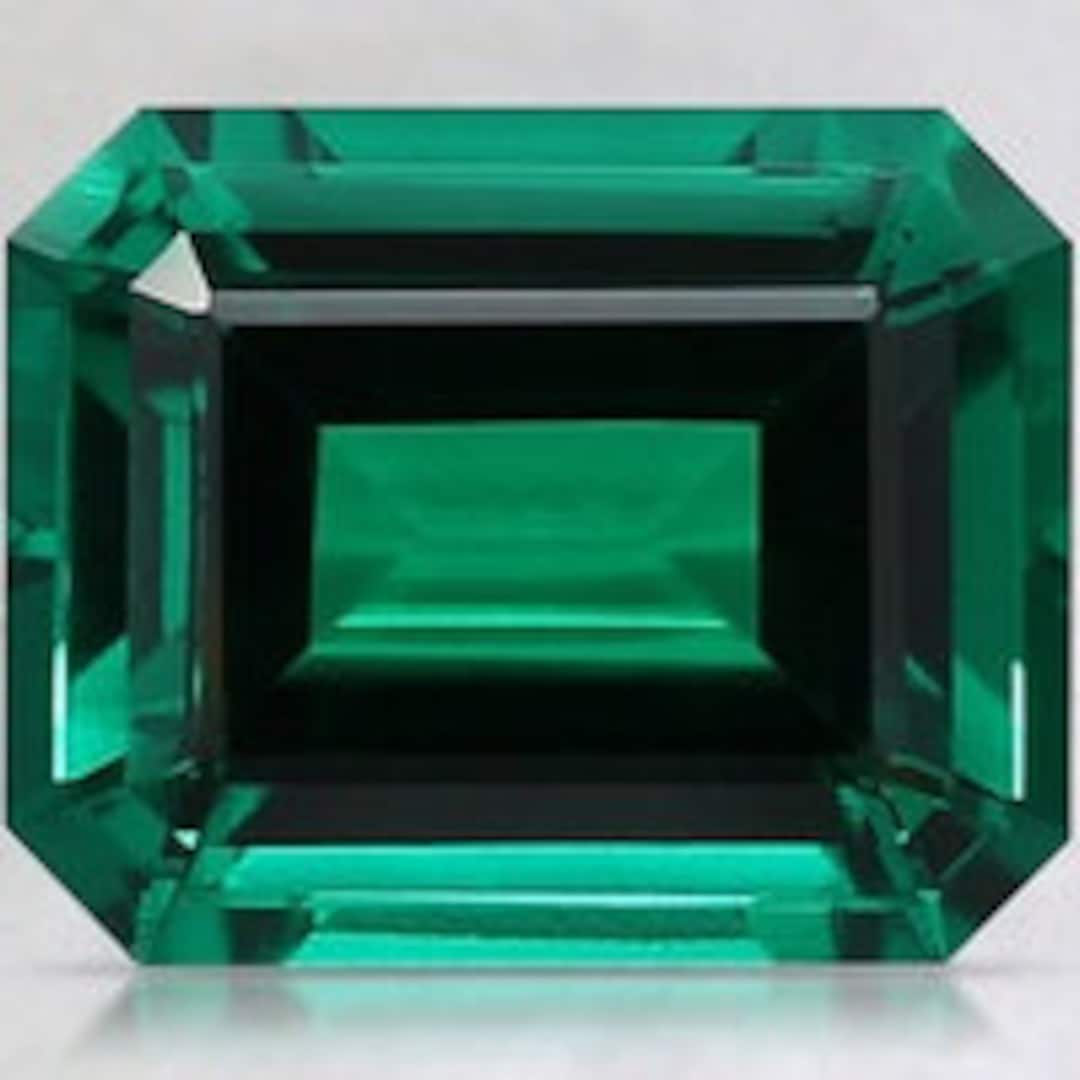 Lab Grown Emerald Hydrothermal Emerald Octagon Shape Best Quality All ...