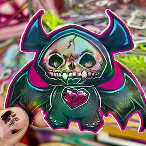 Scenecore Skelanimals Inspired 3 Vinyl Stickerweirdcore Sticker Pack ...