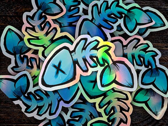 Weirdcore Stickerscreepy Cute Sticker Packfish Lover | Etsy