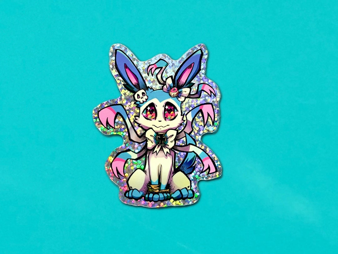Fairy Type Shiny Sylveon Inspired Pastel Goth Trans Rights Vinyl ...
