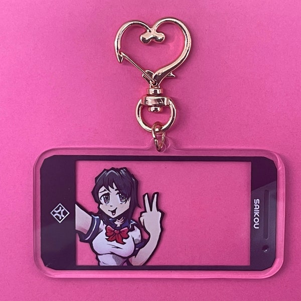 Acrylic Y2k Keychain - Etsy UK