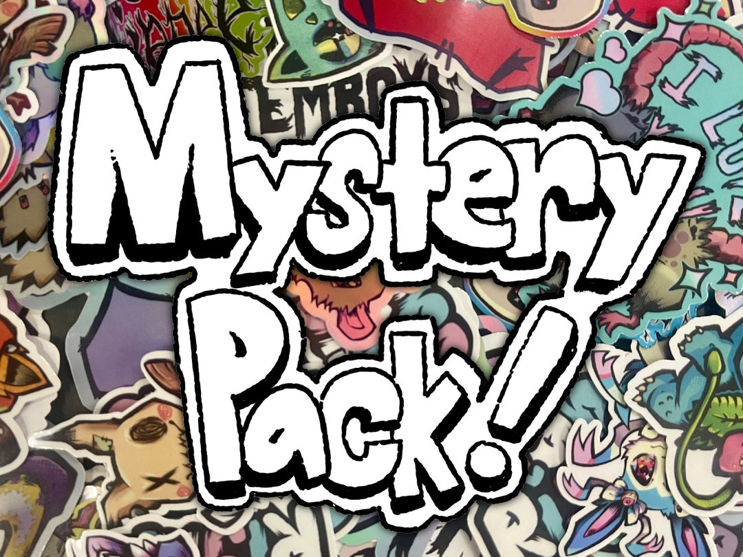 Mystery Sticker Pack3 Stickers in Eavalue Packweirdcore,pokemon, Anime ...