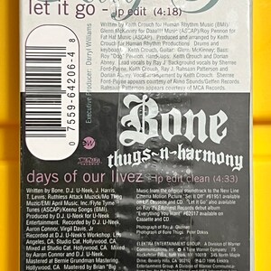 Ray J / Bone Thugs-n-harmony – Let It Go / Days of Our Livez - Etsy