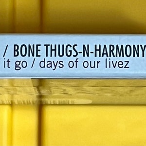 Ray J / Bone Thugs-n-harmony – Let It Go / Days of Our Livez - Etsy